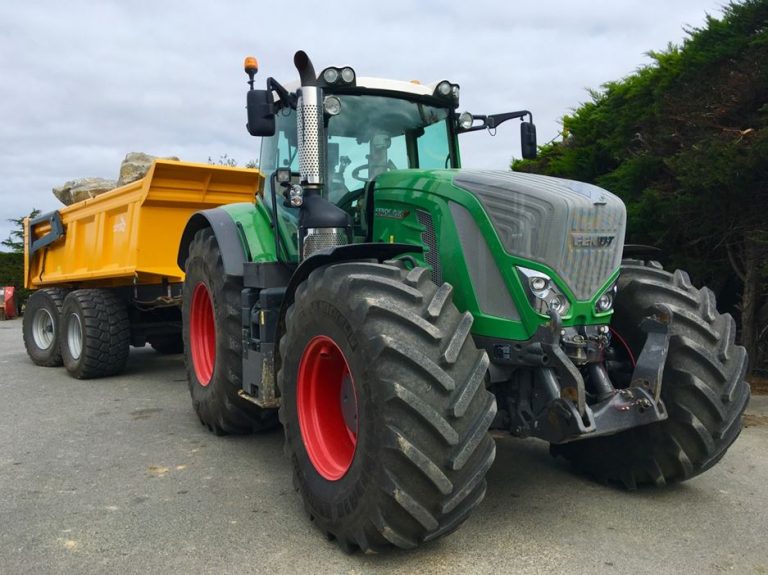 Tracteurs avec remorque